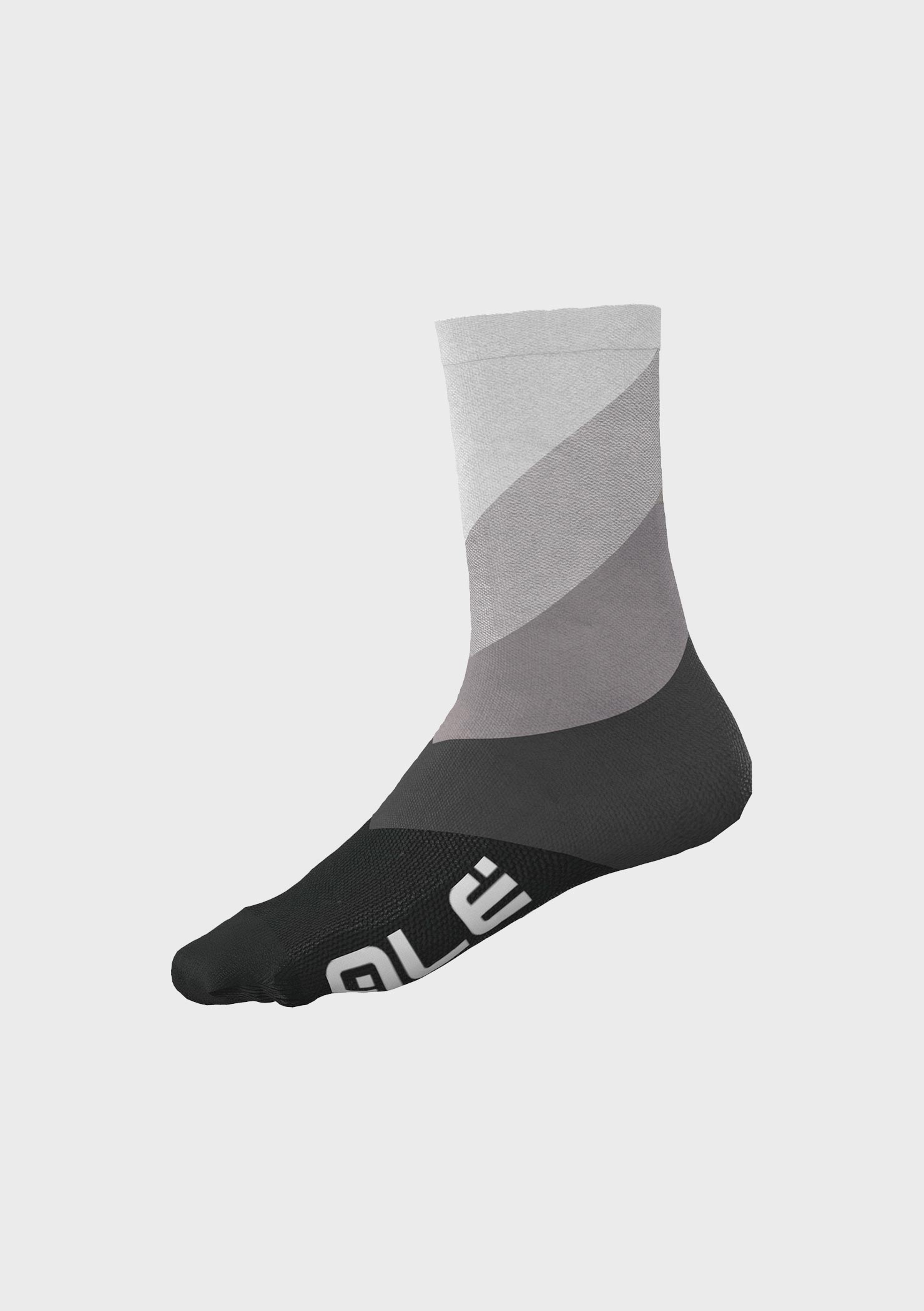 DIAGONAL DIGITOPRESS SOCK 16CM Gray