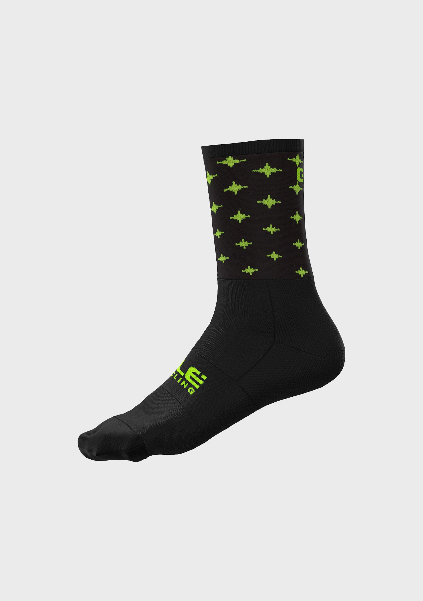 STARS SOCK 16CM Yellow Fluo