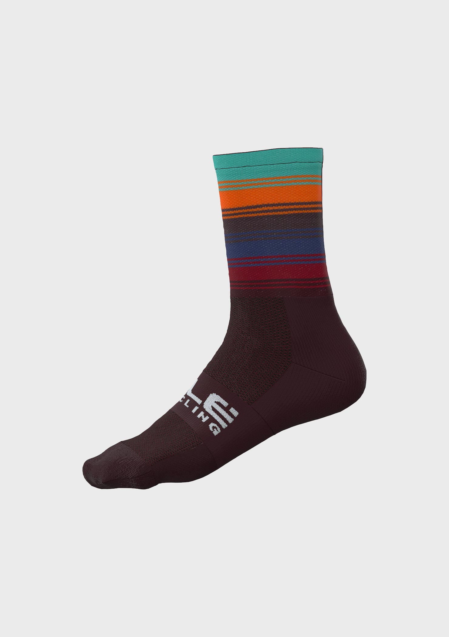 MUD SOCK 16CM Bordeaux